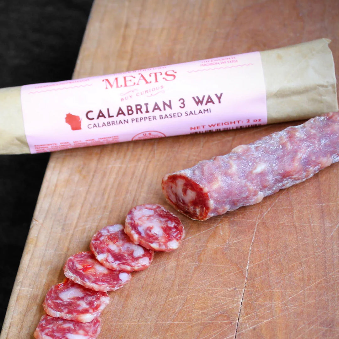 Calabrian 3 Way Salami - Capella Cheese