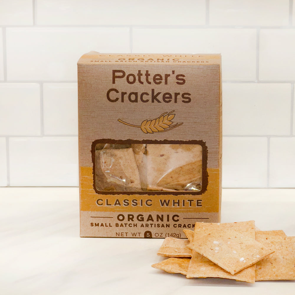 Crackers - Potters - Classic White