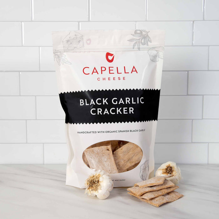 Shop our house-made Black Garlic Crackers
